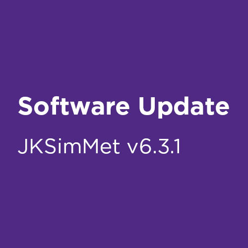 JKSimMet v6.3.1 Released - JKTech - University of Queensland